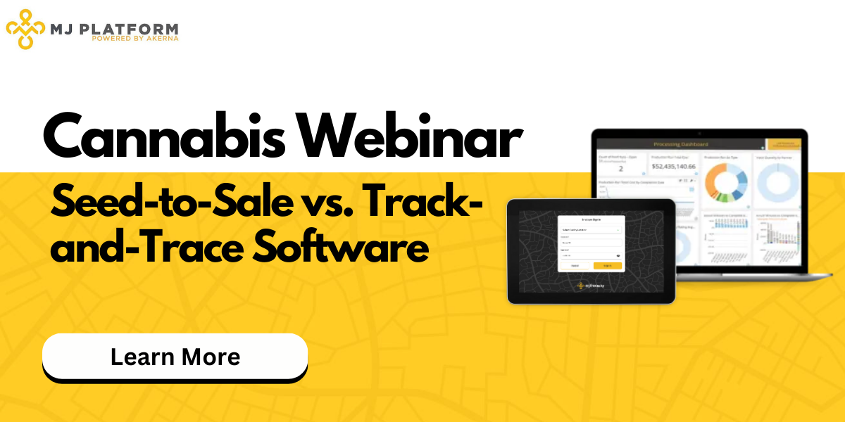 MJ Platform | Seed-to-Sale vs Track-and-Trace Webinar